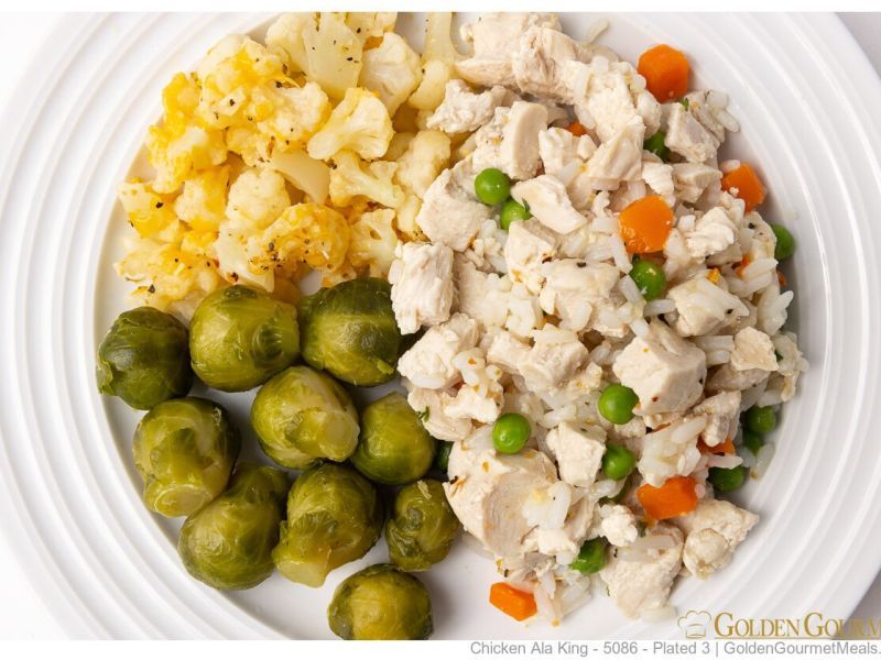 Chicken Ala King - GoldenGourmetMeals.com