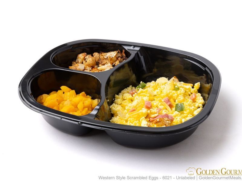Western Style Scrambled Eggs - GoldenGourmetMeals.com